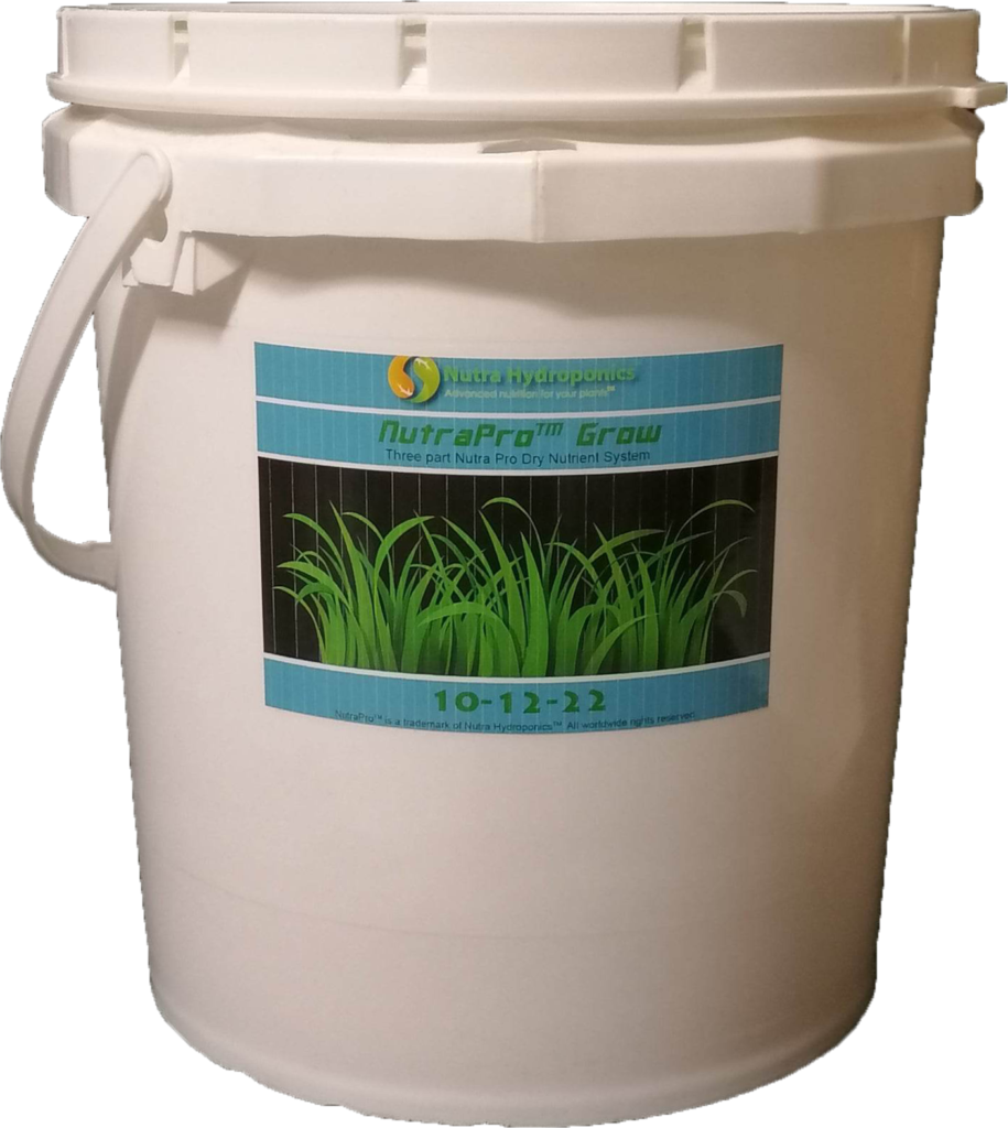 NutraPro™ Dry GROW 25 gallon bucket – FOR PRO GROWERS – Nutra Hydroponics